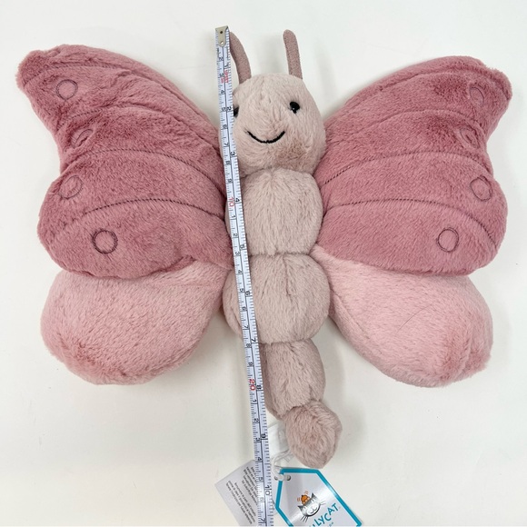 Jellycat | Toys | Nwt Jellycat Beatrice Butterfly Plush Authentic Hard ...